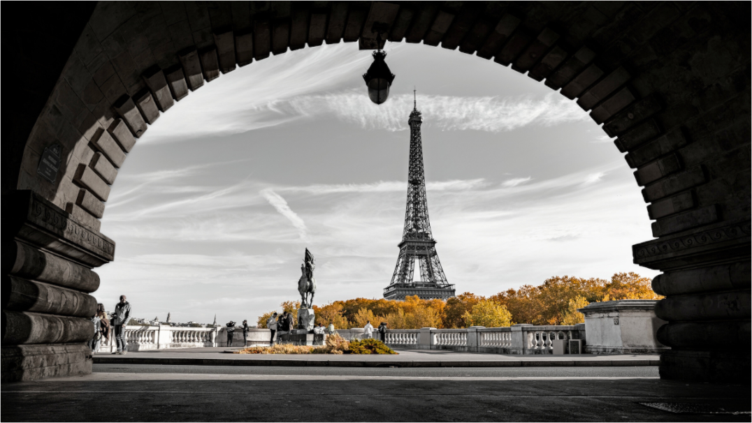 Eiffel Tower, Paris – Classic Travel Photography Print – Emile de Witt ...